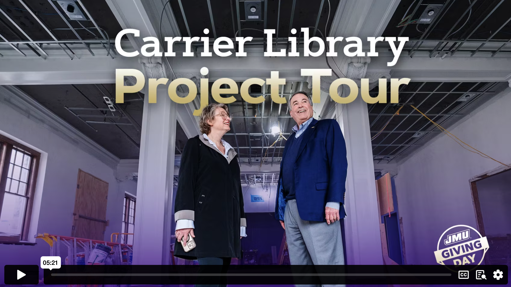 New Video Tour of the Future Carrier Library - JMU Libraries